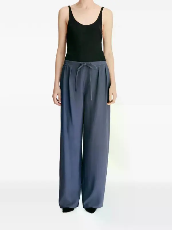 Loulou De Saison Ellon Pleated Drawstring Trousers