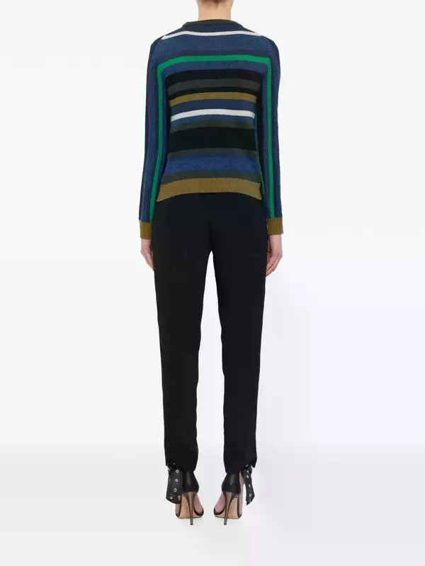 Kenzo Striped Crew-neck Sweater