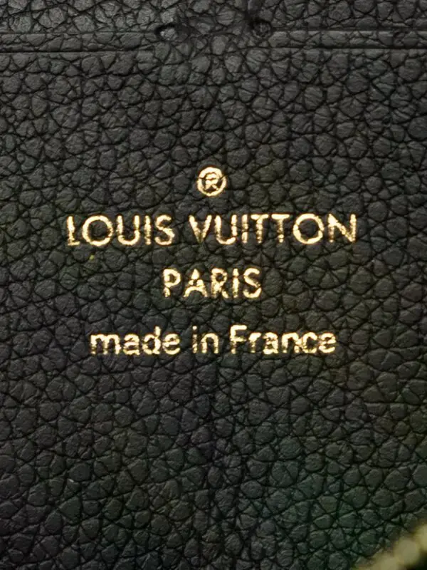 LOUIS VUITTON 2019 Monogram Empreinte Clemence Wallet Long Wallets - Black