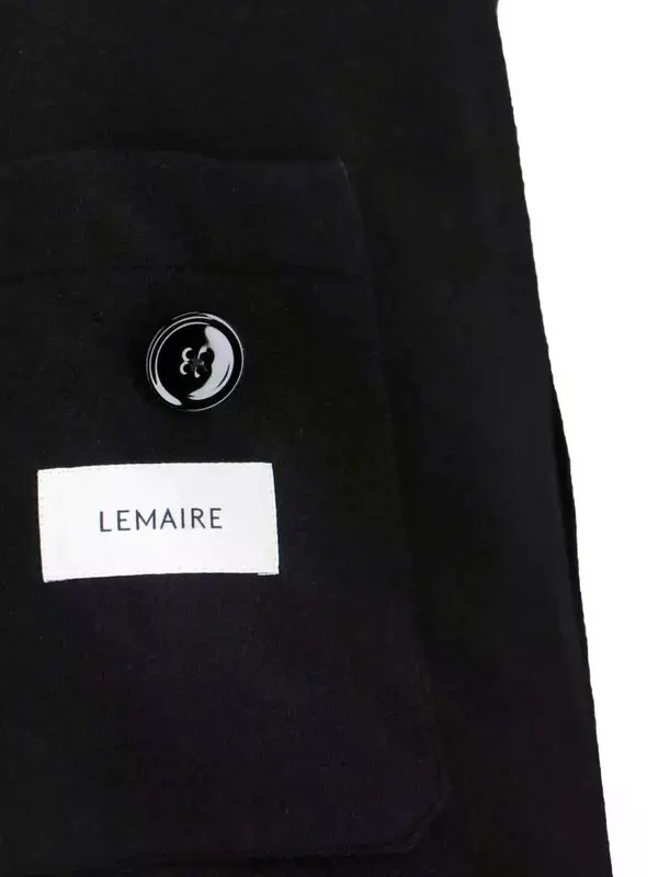 LEMAIRE Wrap Coat In Wool