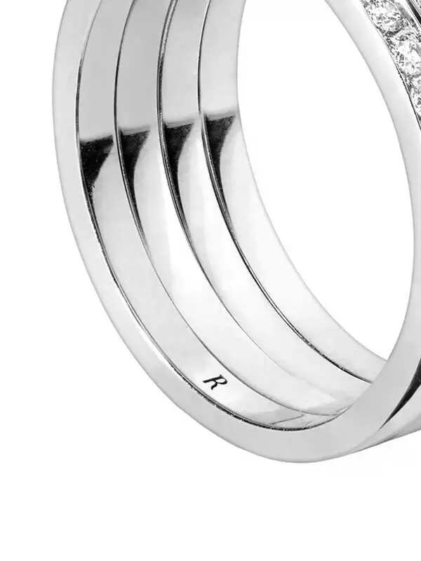 REPOSSI 18kt White Gold Antifer Diamond Ring
