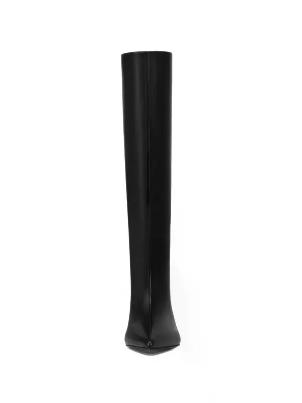 POTAMY Point-toe Knee-high Boots