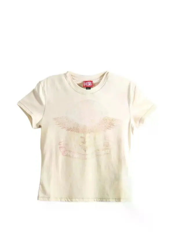 DIESEL® Graphic Print T-shirt - Neutrals
