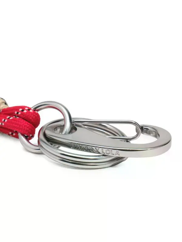 Bimba Y Lola Silver Heart Logo Key Ring