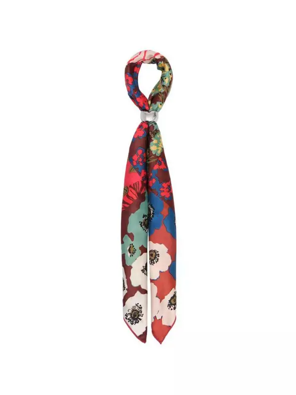 Bimba Y Lola Floral Patchwork Scarf Charm
