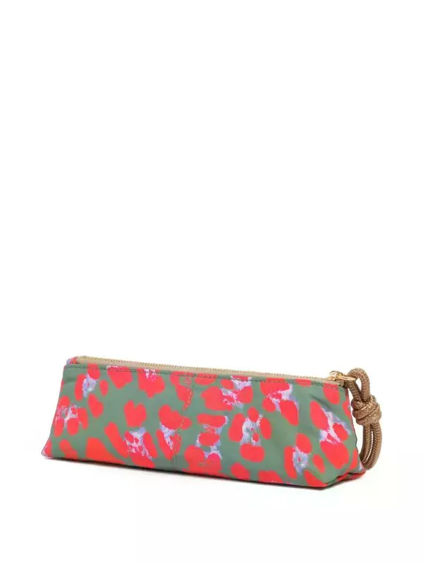 Bimba Y Lola Aquamarine Leopard Nylon Case