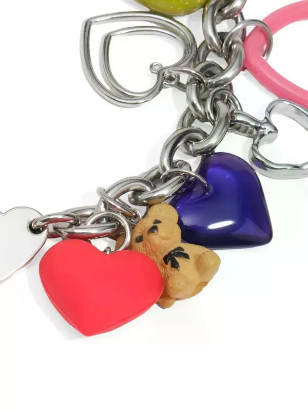Bimba Y Lola Hearts Multicharm Necklace
