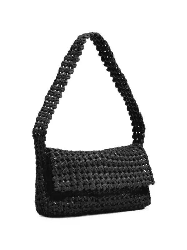 Bimba Y Lola Medium Plaited Leather Hobo Bag