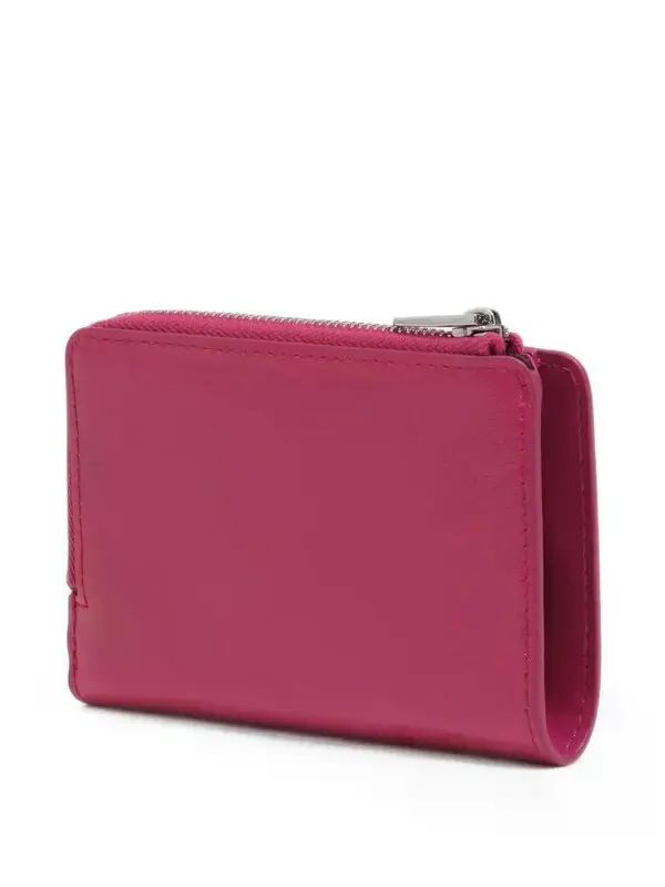 Bimba Y Lola Fuchsia Leather Compact Purse