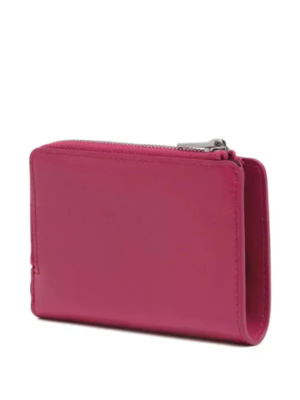 Bimba Y Lola Fuchsia Leather Compact Purse