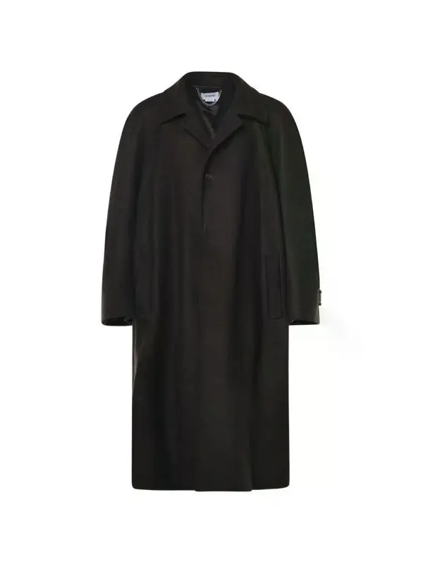 HED MAYNER Notched-lapel Single-breasted Coat