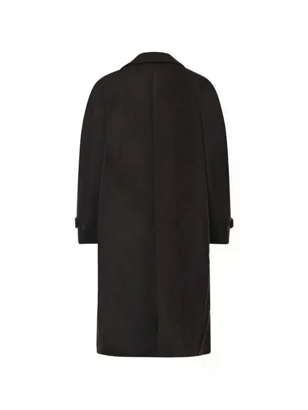 HED MAYNER Notched-lapel Single-breasted Coat