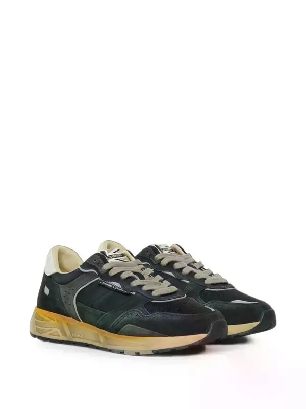 CRIME LONDON Rush Logo-patch Panelled Sneakers