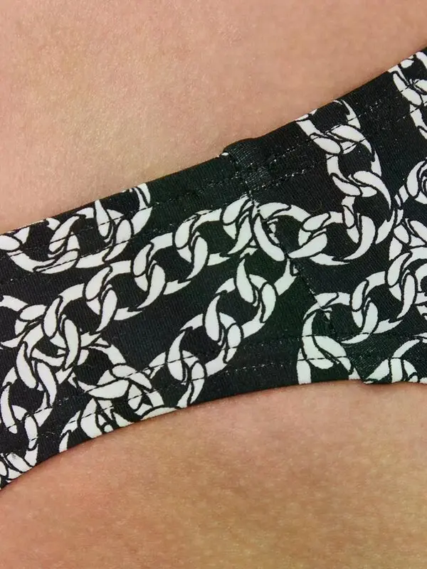 Michael Kors Chain-print Bikini Bottoms