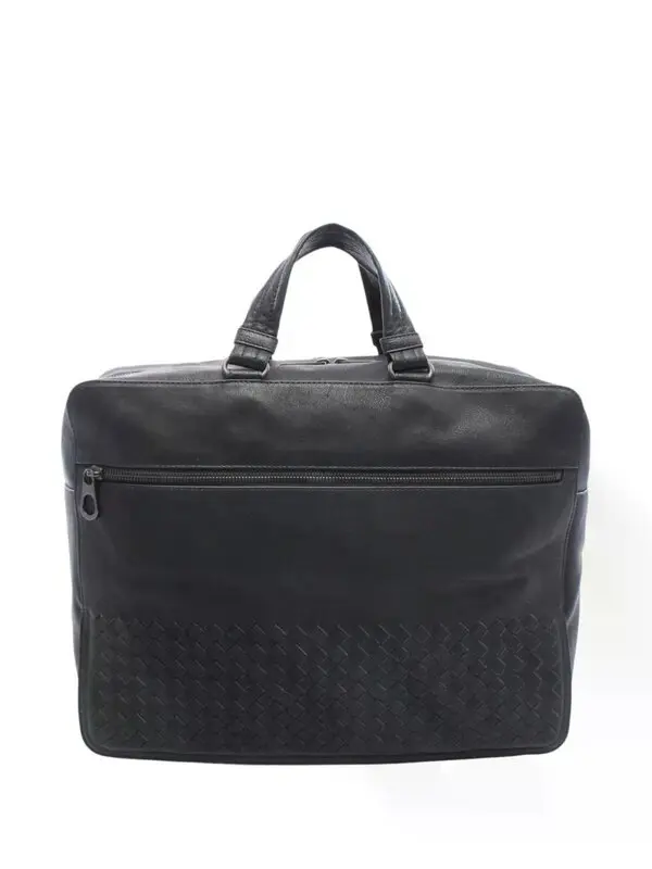 Bottega Veneta Intrecciato Leather Business Bag