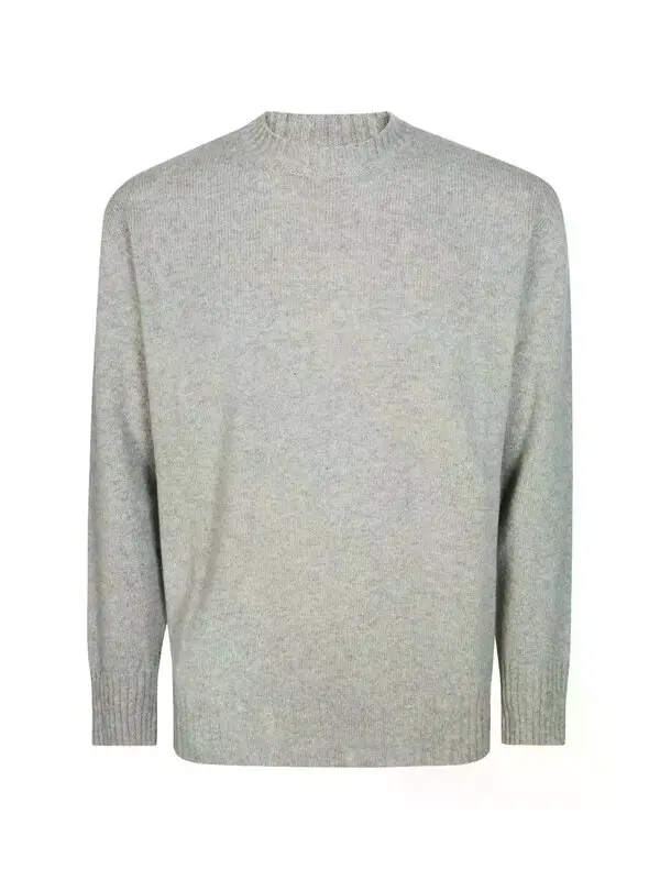 AMARANTO Crew-neck Knitted Sweater