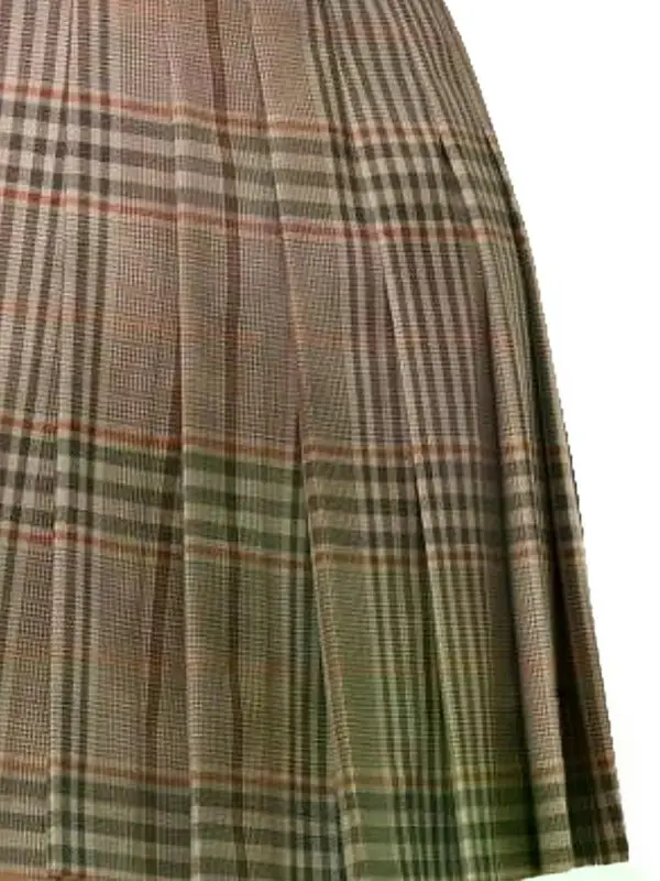 Burberry Check Wool Kilt