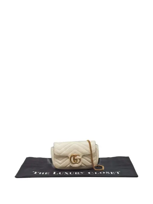 Gucci Mini Gg Marmont Super Matelassé Shoulder Bag