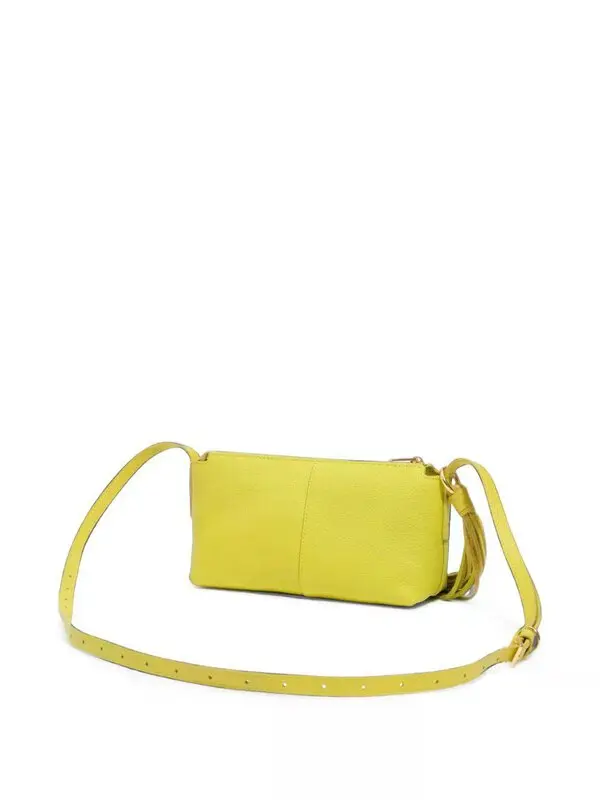 Bimba Y Lola Lemon Leather Mini Crossbody Bag
