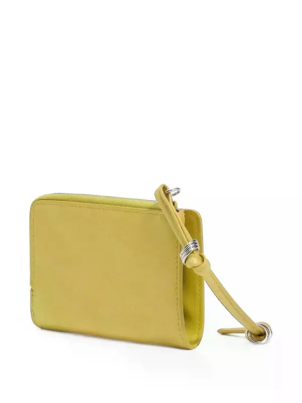 Bimba Y Lola Lemon Leather Compact Purse