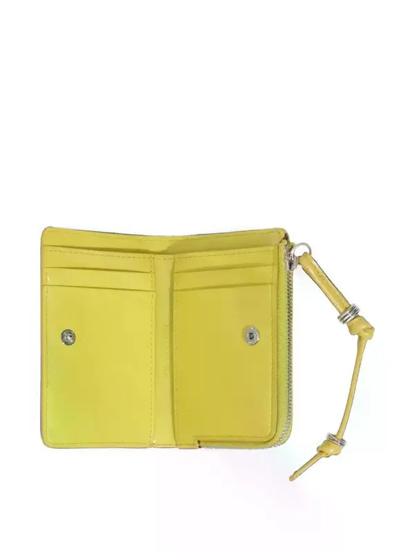 Bimba Y Lola Lemon Leather Compact Purse