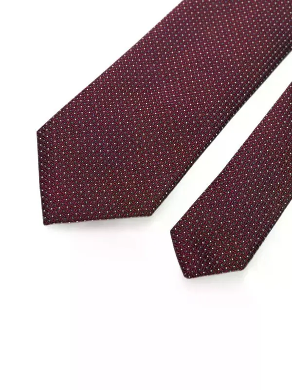 Corneliani Micro-pattern Silk Tie