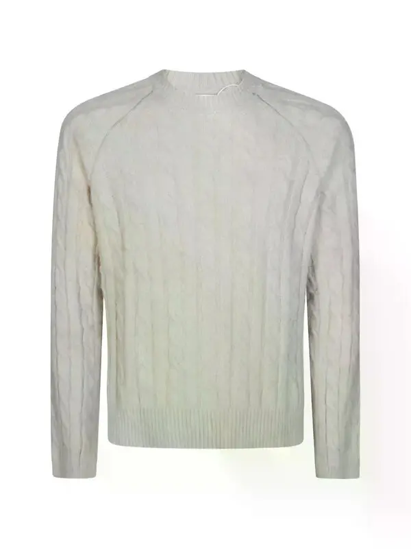 DIANA STUDIO Cable-knit Raglan-sleeve Sweater