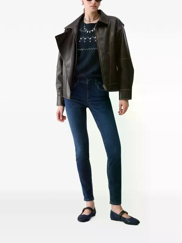Liu Jo Embellished Skinny Jeans