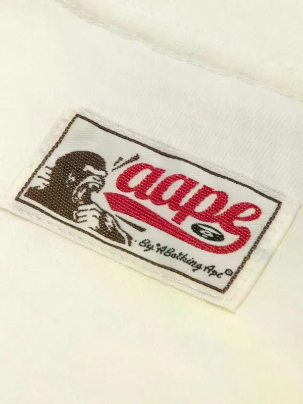 AAPE BY *A BATHING APE Logo-patch T-shirt