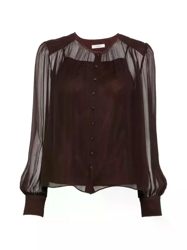 JOSEPH Elisa Silk Chiffon Blouse