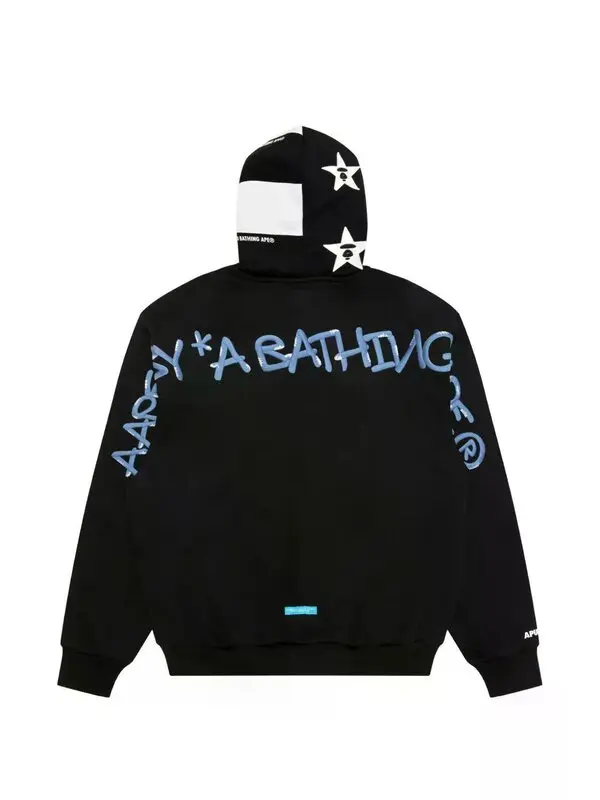 AAPE BY *A BATHING APE Embroidered Logo Hoodie