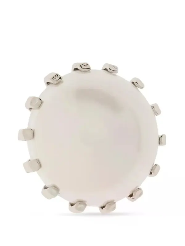 Marni Faux Pearl Embellished Earrings