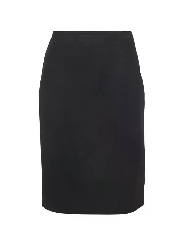 ARMANI Knitted Pencil Midi Skirt