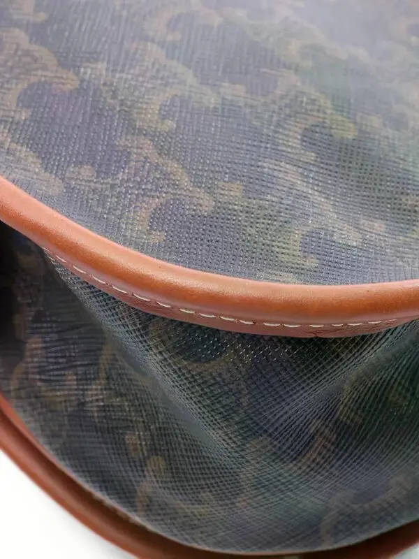 Celine 2010s Medium Triomphe Folco Shoulder Bag