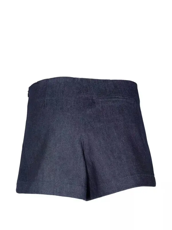 FRANCOISE PINTON - PARIS Button-embellished Shorts