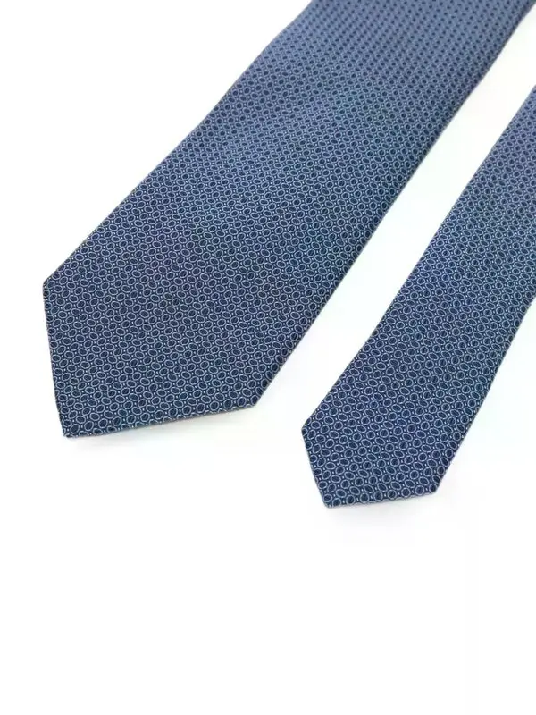 Zegna Geometric-pattern Tie
