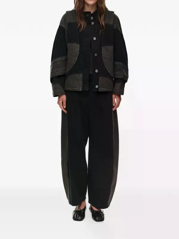 Bimba Y Lola Two-tone Denim Oversize Jacket