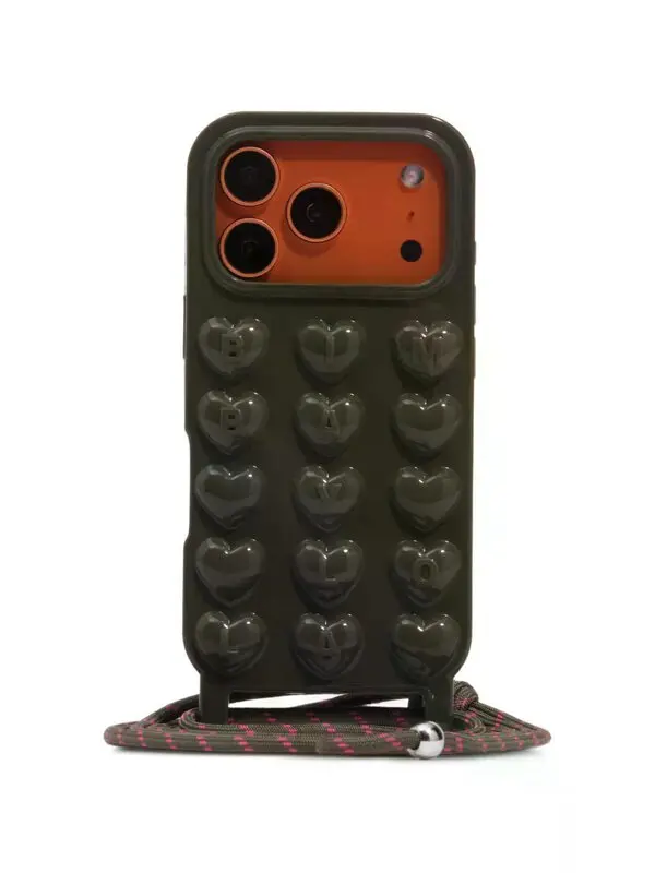 Bimba Y Lola Dark Shiny Silicone Case For Iphone 17 Pro - Green