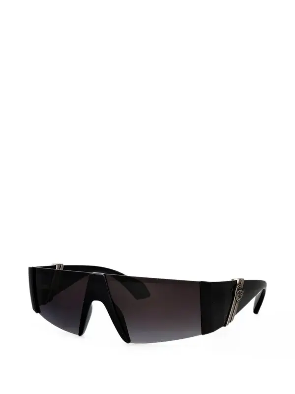 Versace Medusa Mask Geometric-frame Sunglasses - Black