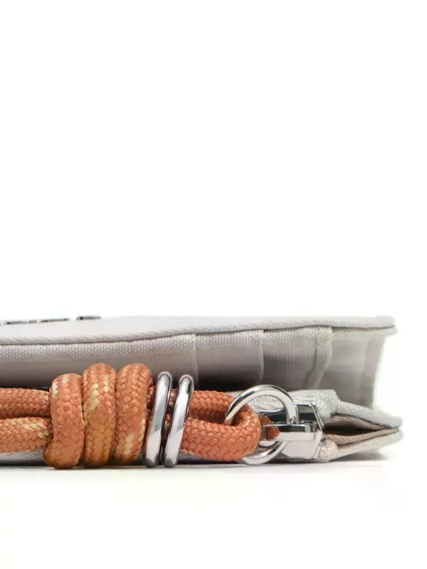 Bimba Y Lola Sand Nylon Compact Purse