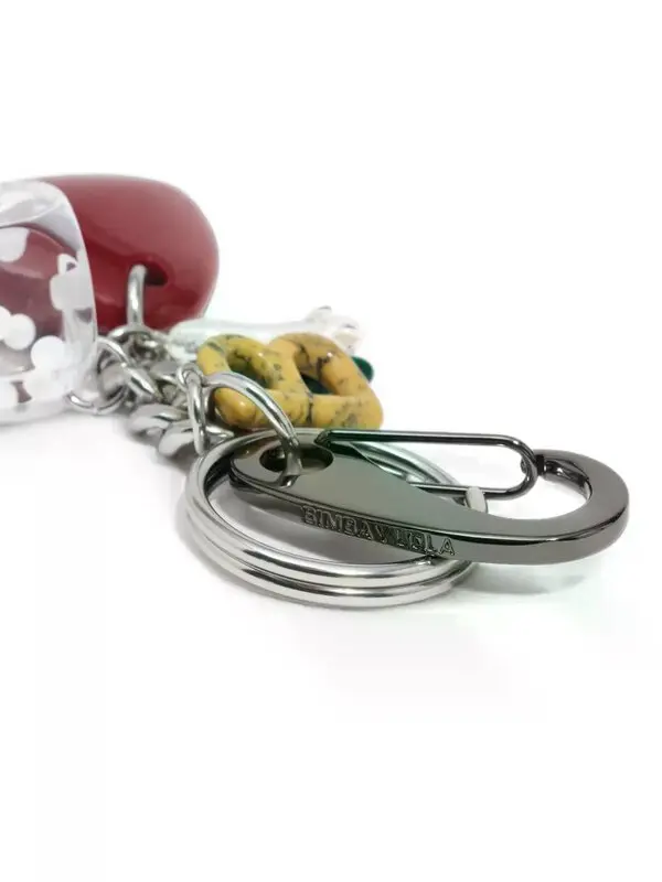 Bimba Y Lola Resin Logo Key Ring