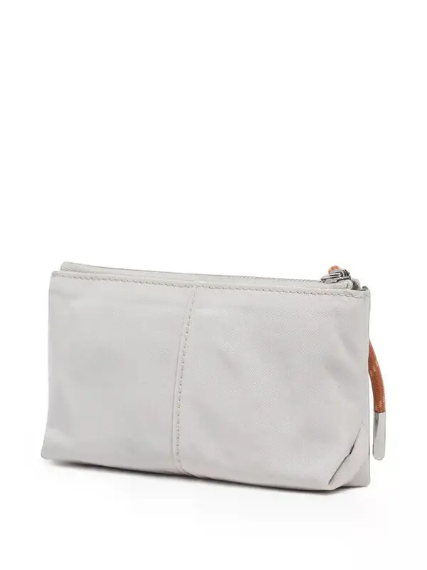 Bimba Y Lola Sand Nylon Coin Purse - Neutrals