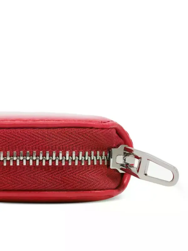 Bimba Y Lola Large Leather Billfold - Red