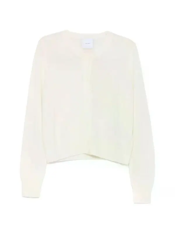 IVORY PARIS Fine Knit Cardigan - Neutrals