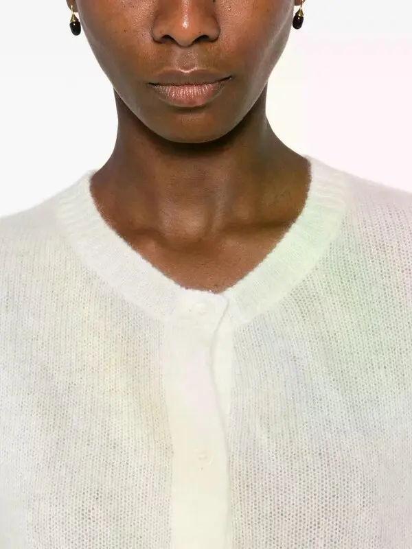 IVORY PARIS Fine Knit Cardigan