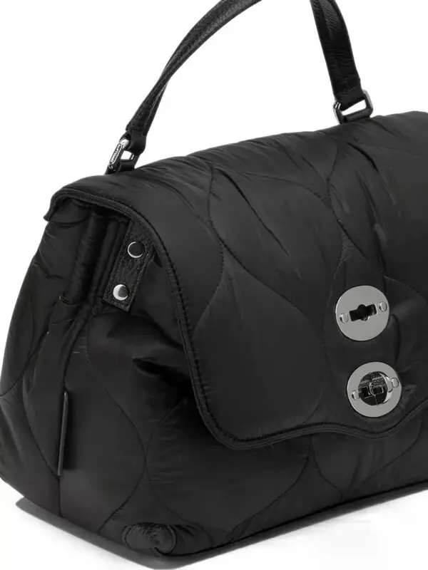 ZANELLATO Small Postina Lunaria Quilted Tote Bag