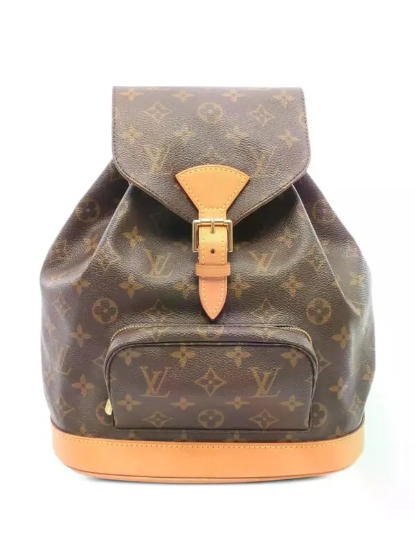 LOUIS VUITTON Montsouris Monogram Canvas Backpack