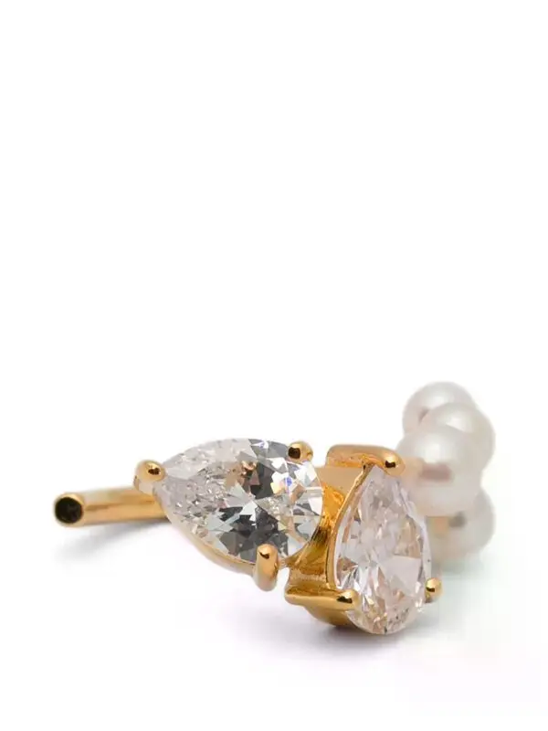 Completedworks Pearl-embellished Ear Cuff