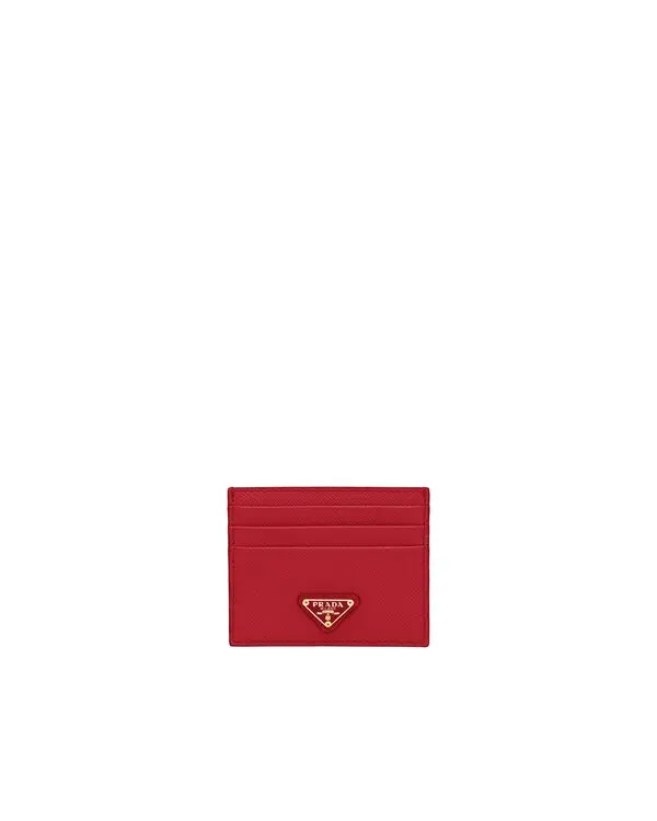 Prada Saffiano Leather Card Holder