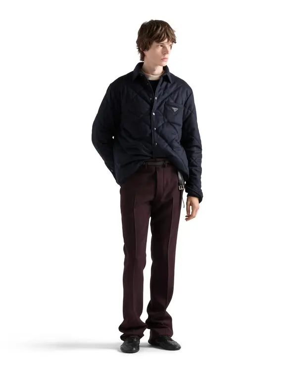 Prada Padded Cashmere Shirt